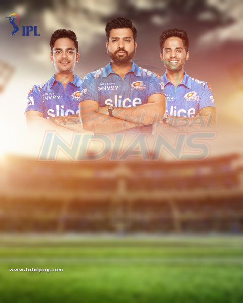 Mumbai indians ipl editing background Total PNG | Free Stock Photos